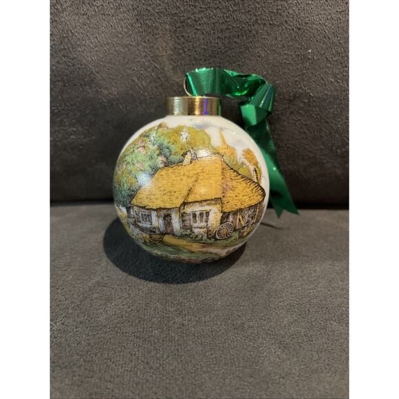 Thomas Kinkade | Accents | Thomas Kincade Farm House The Irish Prayer ...